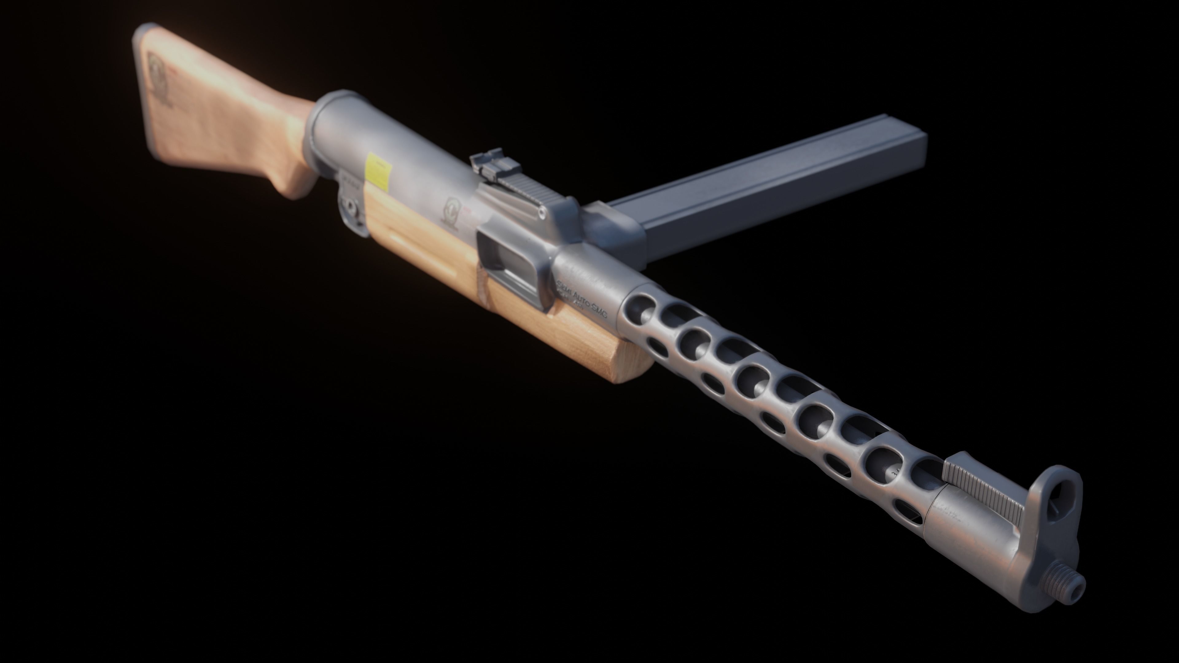 ZK383 ak rifle 3D model | CGTrader