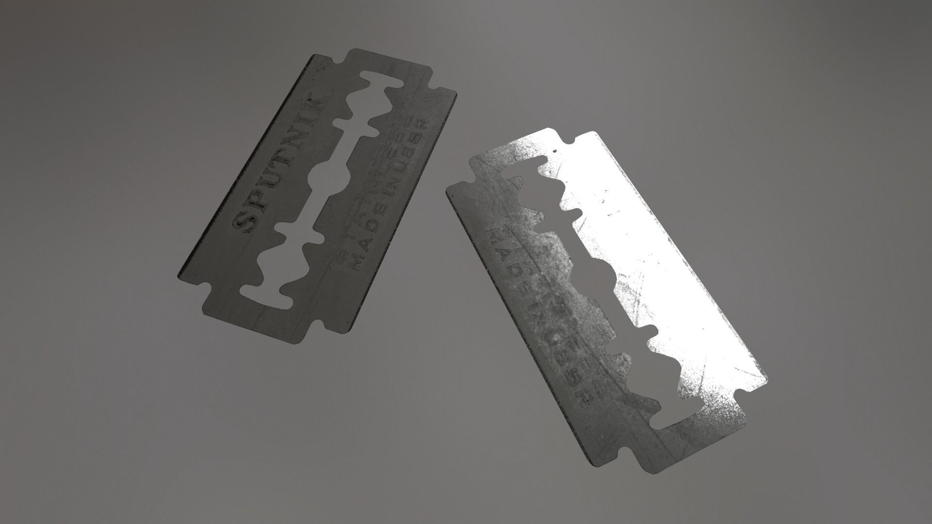 3D model Razor Blade VR / AR / low-poly | CGTrader