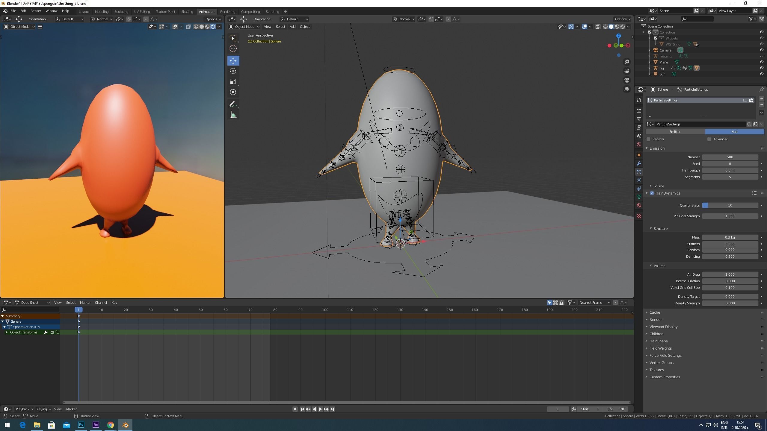 The Thing 3D model animated rigged | CGTrader