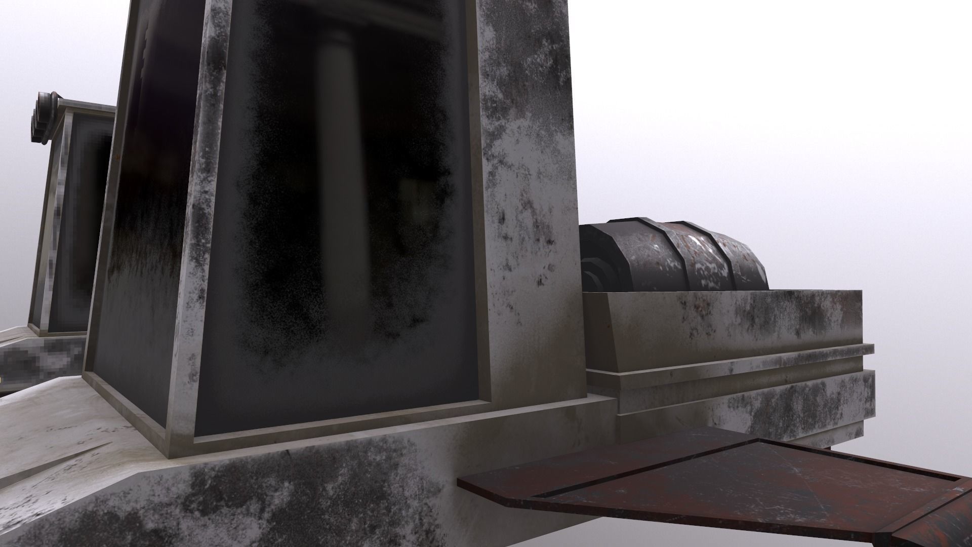 3D model Cartoon Stylized Sci Fi Car With 2 Texture VR / AR / low-poly ...