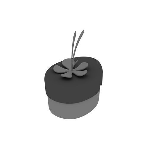 Closed little box 3D model rigged | CGTrader