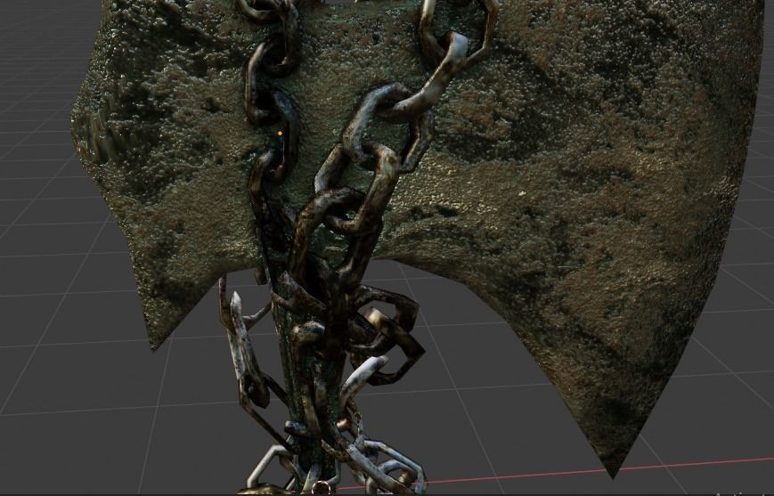 3D model CREEPY AXE - HORROR WEAPON VR / AR / low-poly | CGTrader