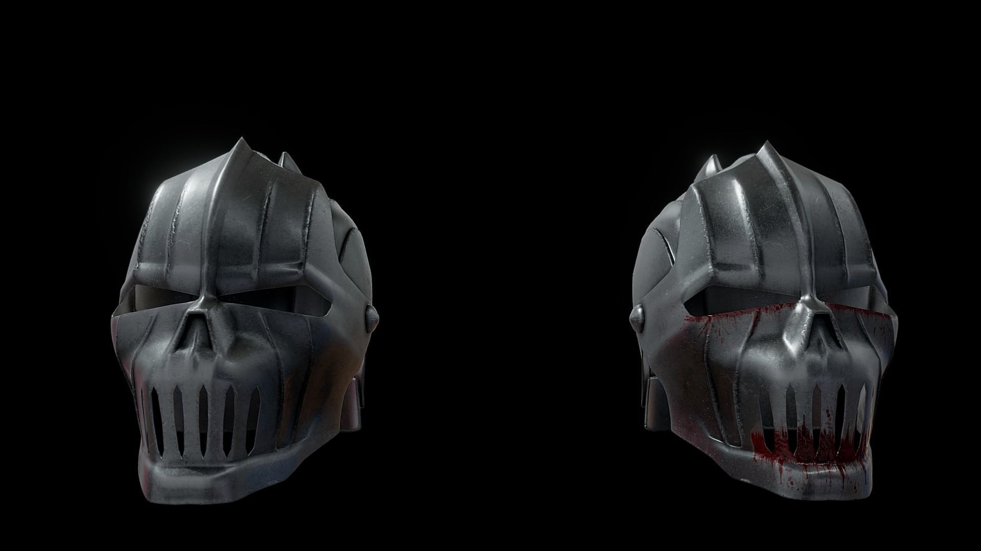 Vampire helm 3D model | CGTrader