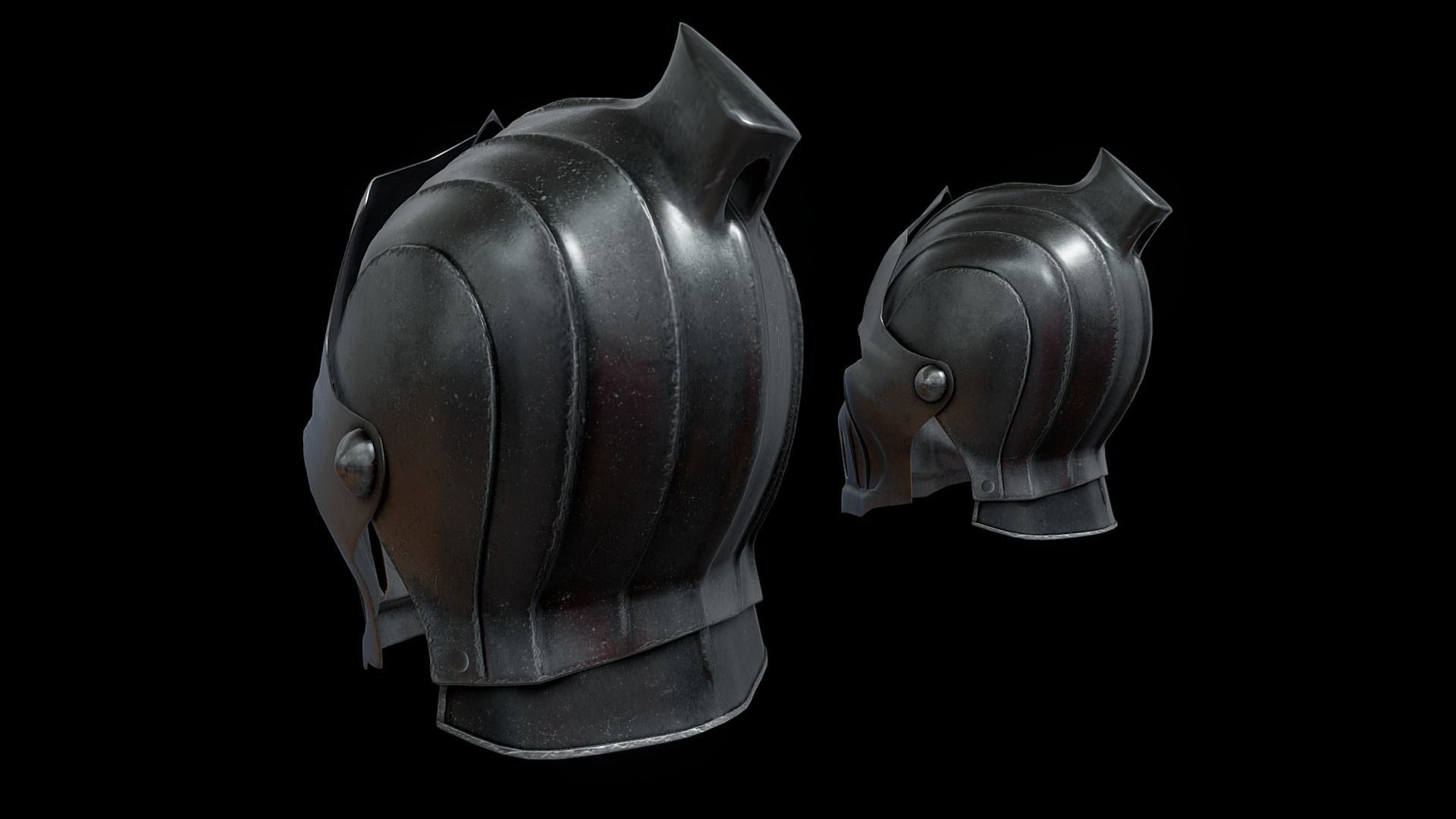 Vampire helm 3D model | CGTrader