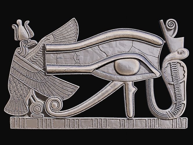 Eye of Ra for CNC Router and 3D model 3D printable | CGTrader