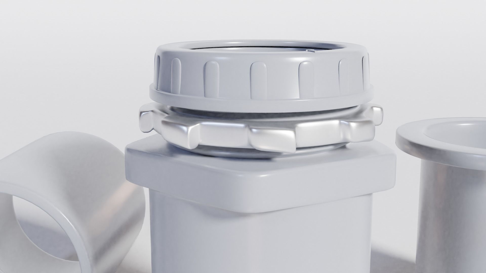 Conduit Connections 3D model | CGTrader