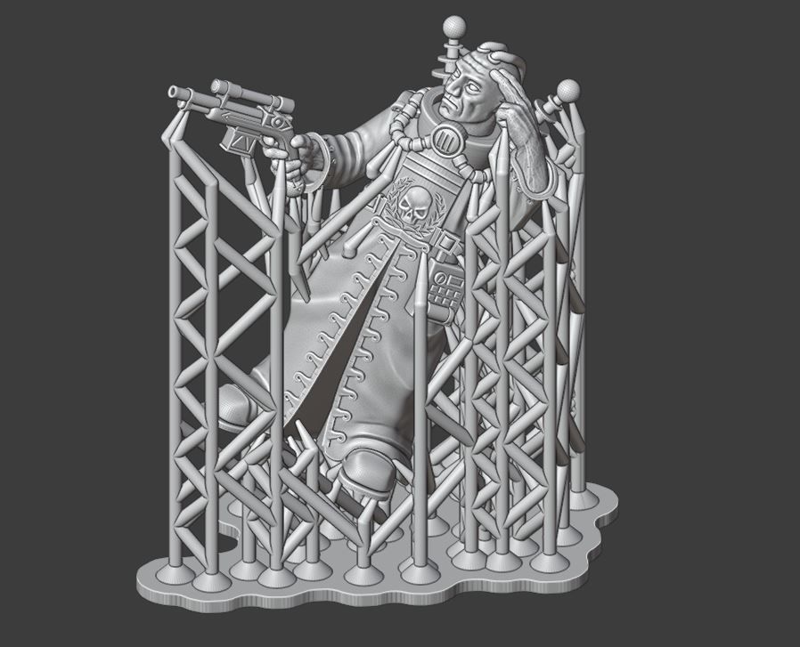 Rogue Psyker 3D model 3D printable | CGTrader