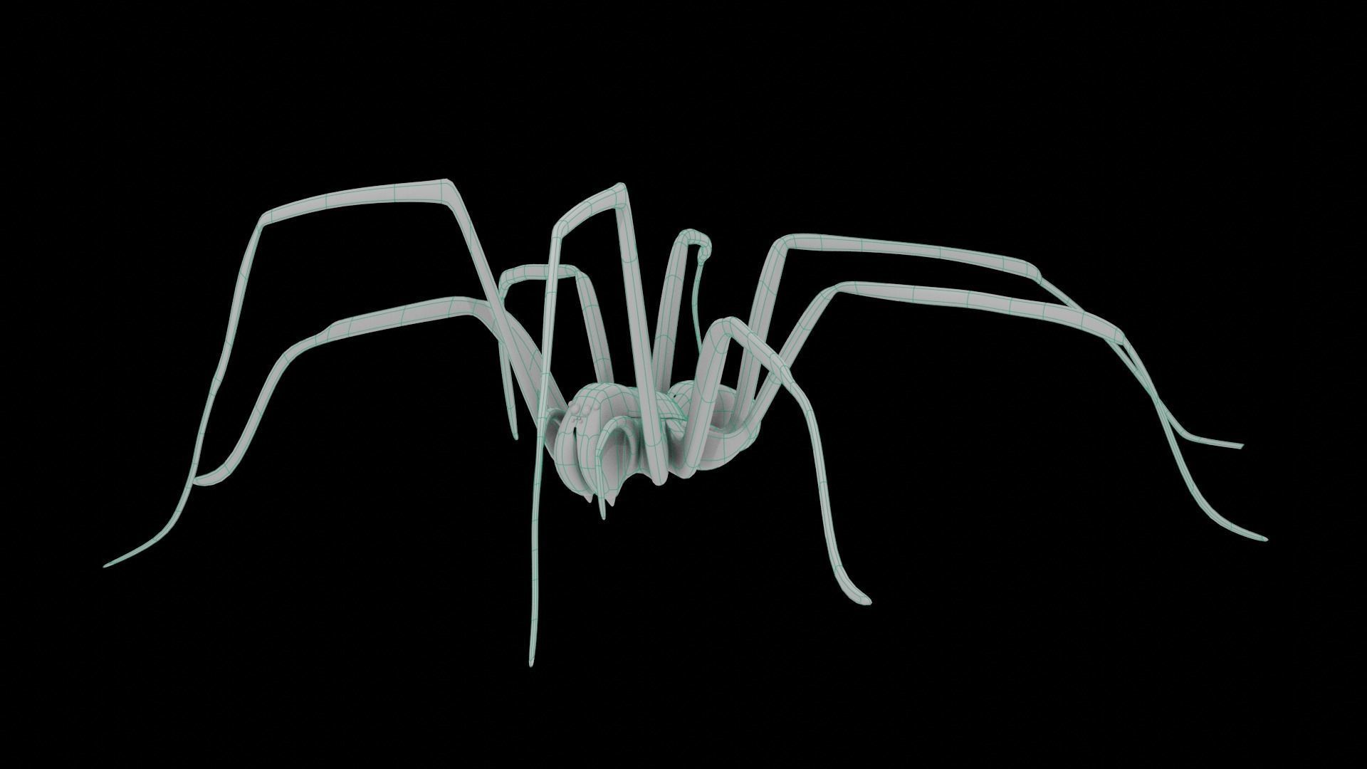 3D model the gigant spider VR / AR / low-poly | CGTrader