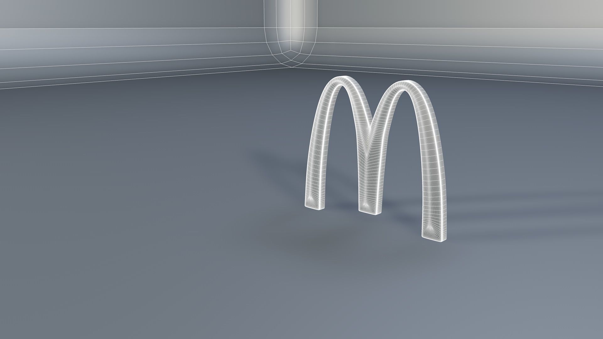 Mcdonalds Logo 3D model | CGTrader