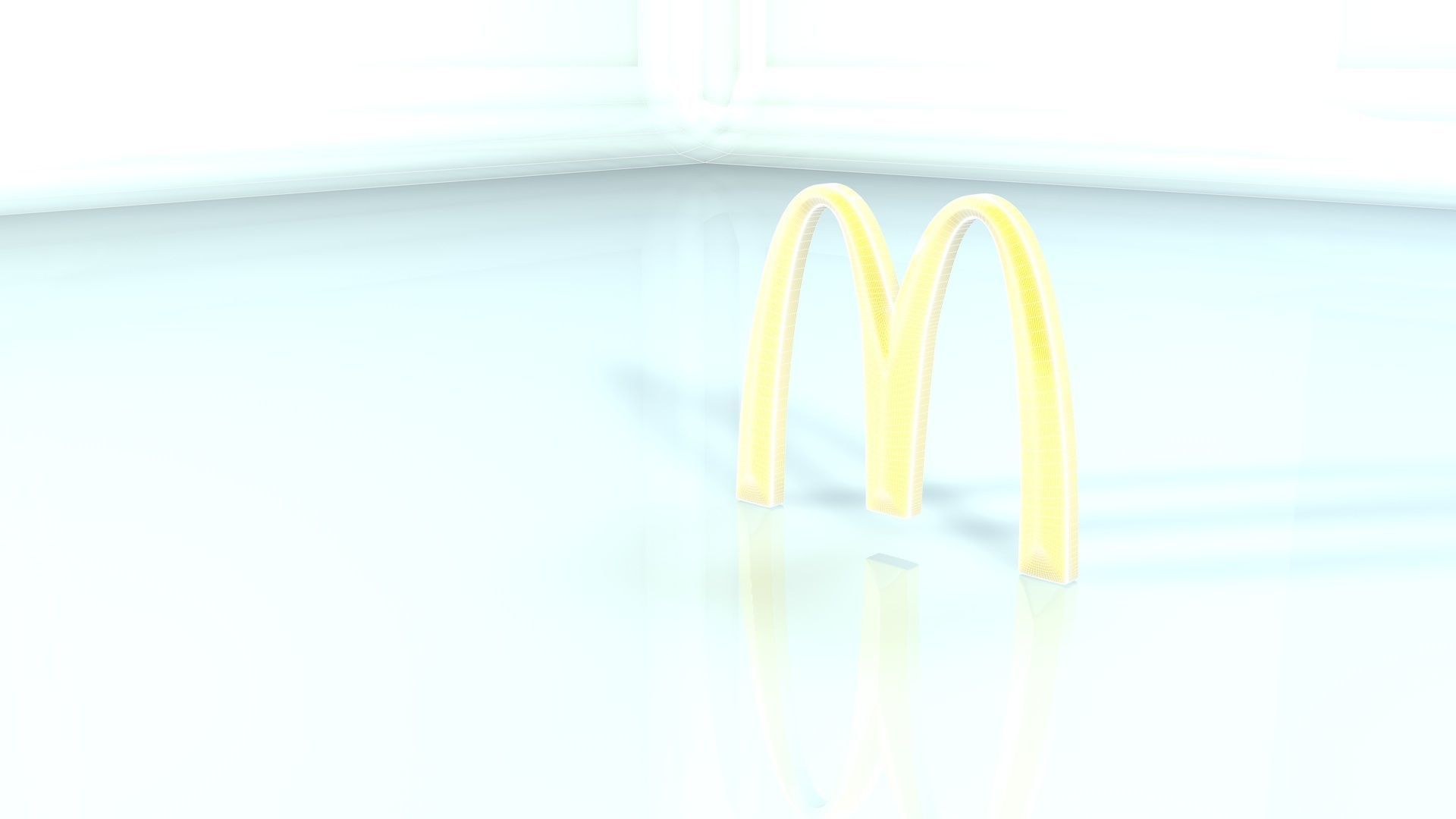 Mcdonalds Logo 3D model | CGTrader
