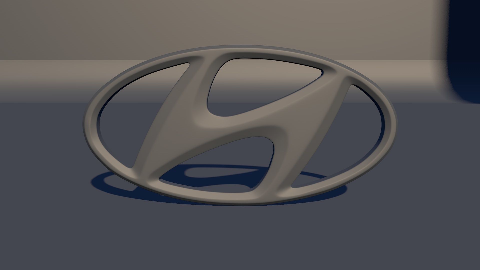 Hyundai Emblem 3D model | CGTrader