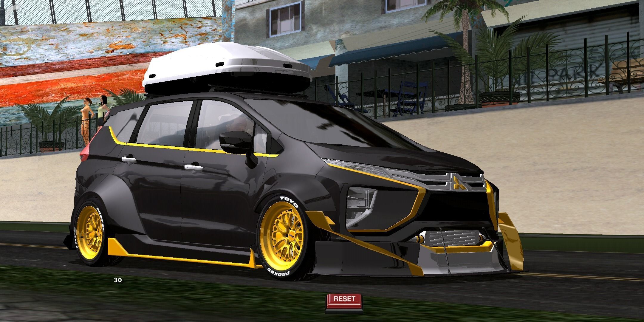 3D model Mitsubishi Xpander 2020 Custom Widebody Kits VR / AR / low ...