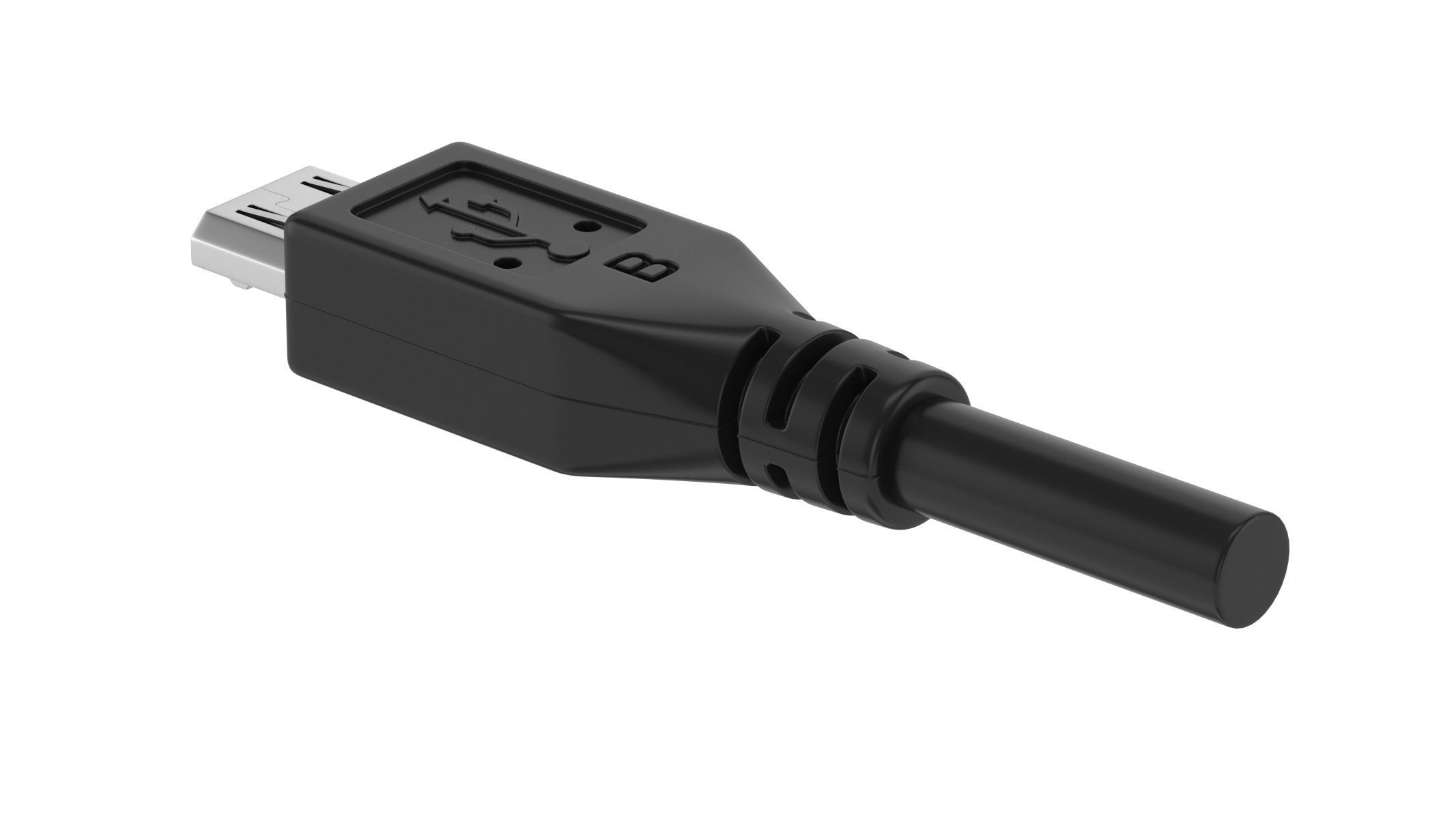 USB Micro B Male Module 3D model | CGTrader