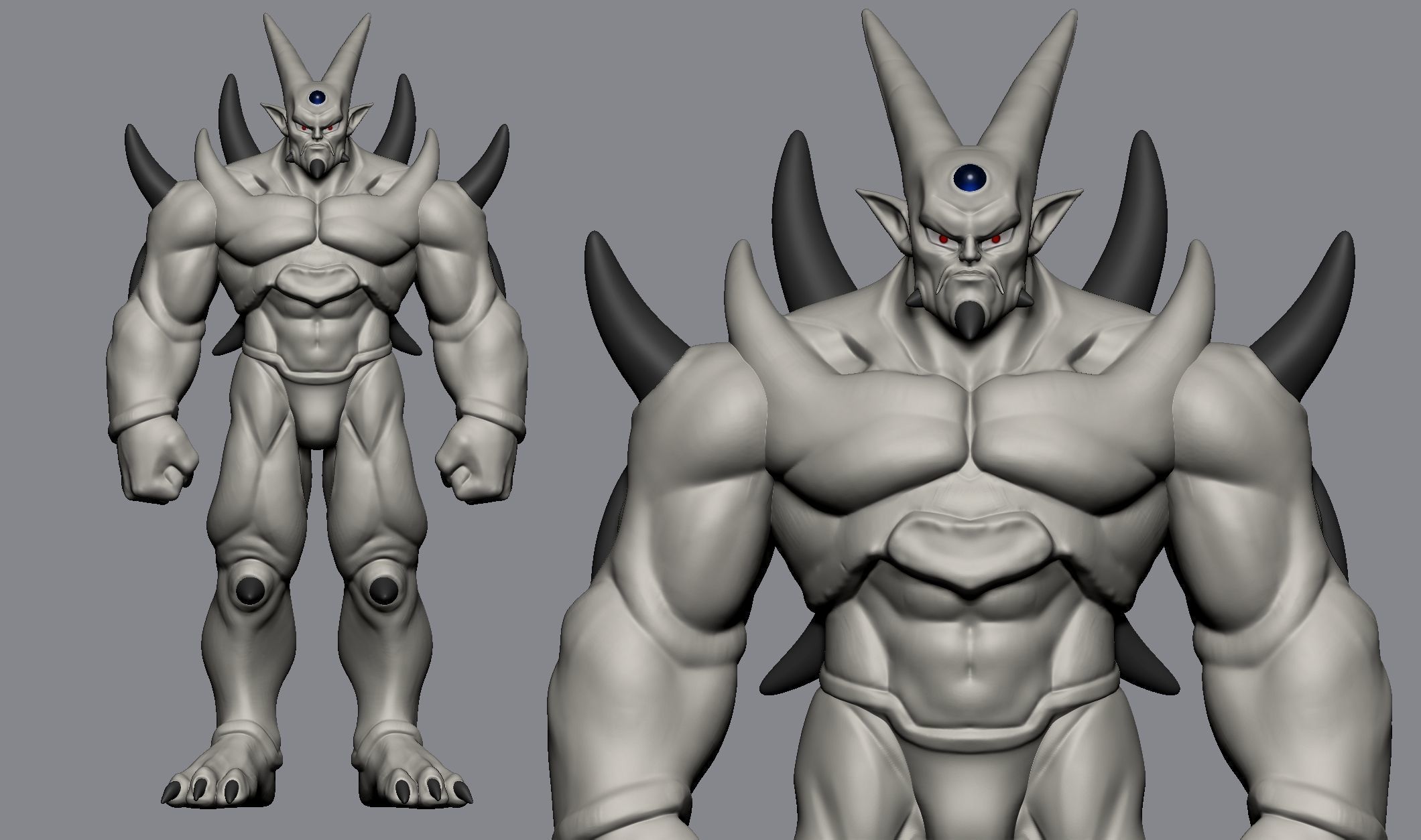 Syn Shenron 3D model 3D printable | CGTrader