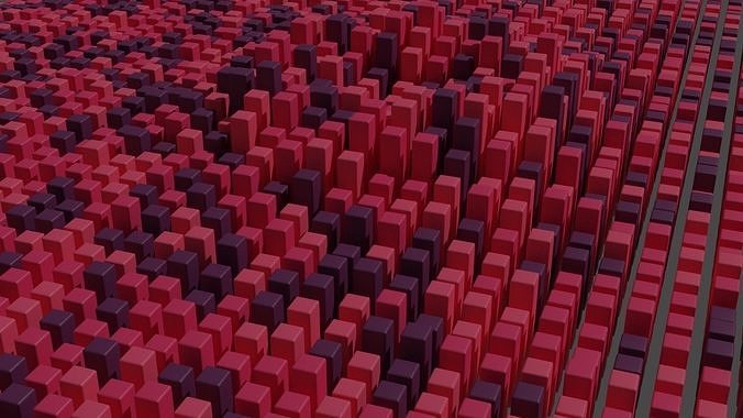Grid Abstract Background 4 3D model | CGTrader