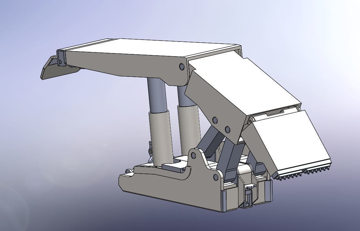 LTCC Longwall Top Coal Caving Machine Model 3D model 3D printable ...