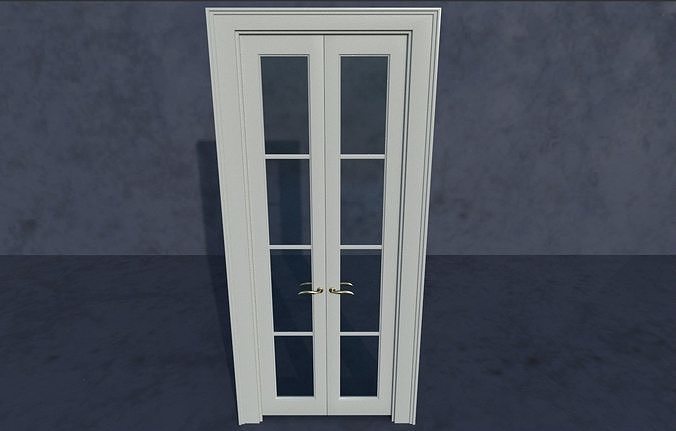 High interior door 3D model | CGTrader
