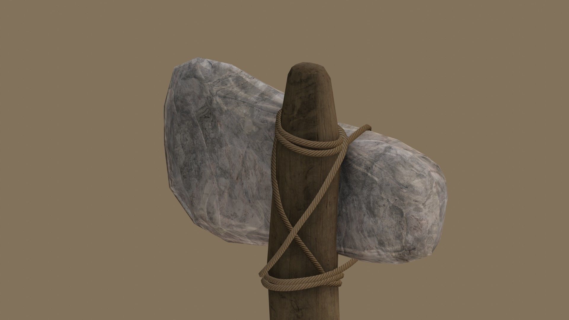 3D model Primitive Axe - Game Ready VR / AR / low-poly | CGTrader