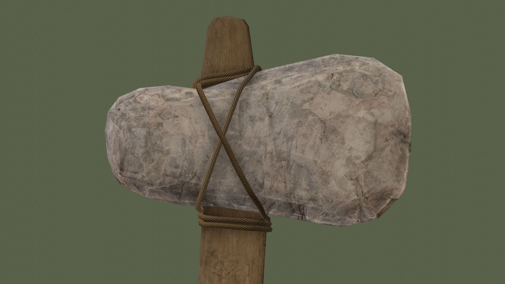 3D model Primitive Axe - Game Ready VR / AR / low-poly | CGTrader