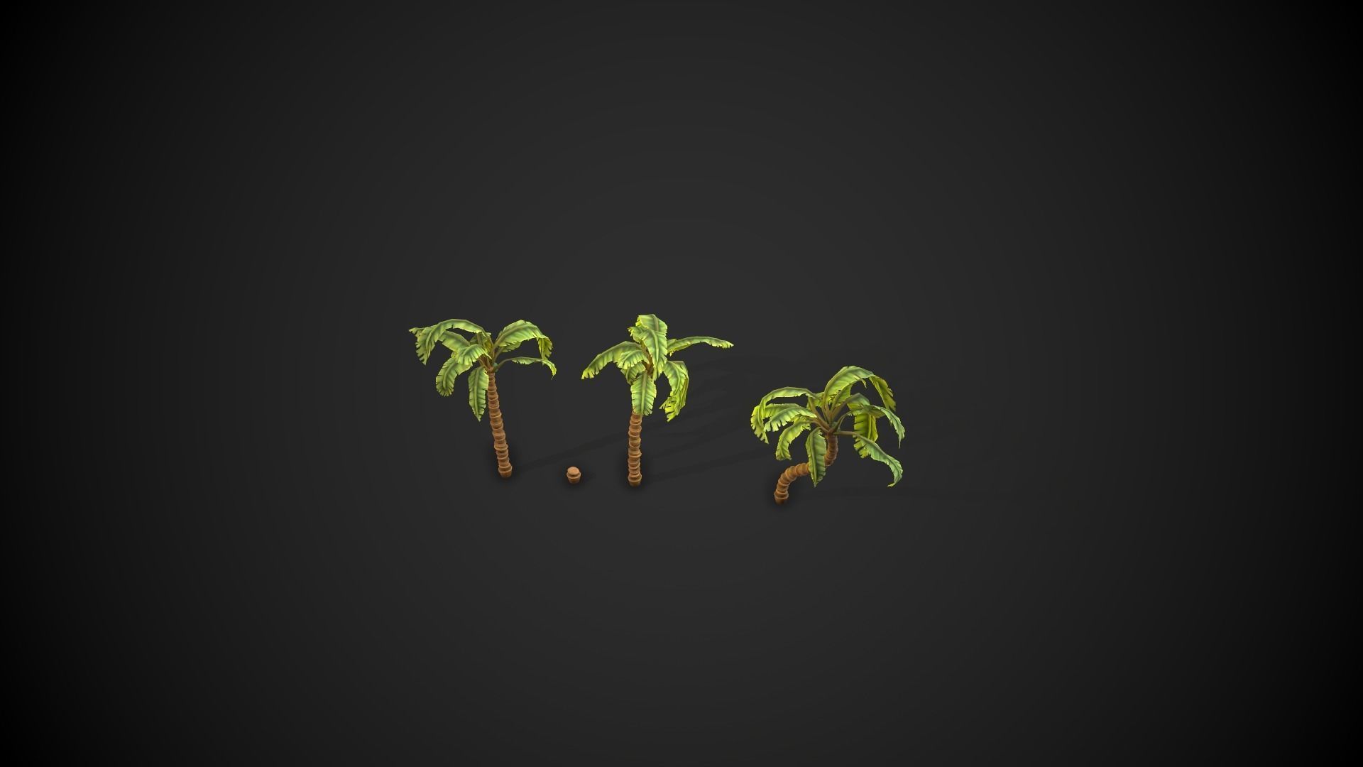 3D model Stylized Palm Tree VR / AR / low-poly | CGTrader