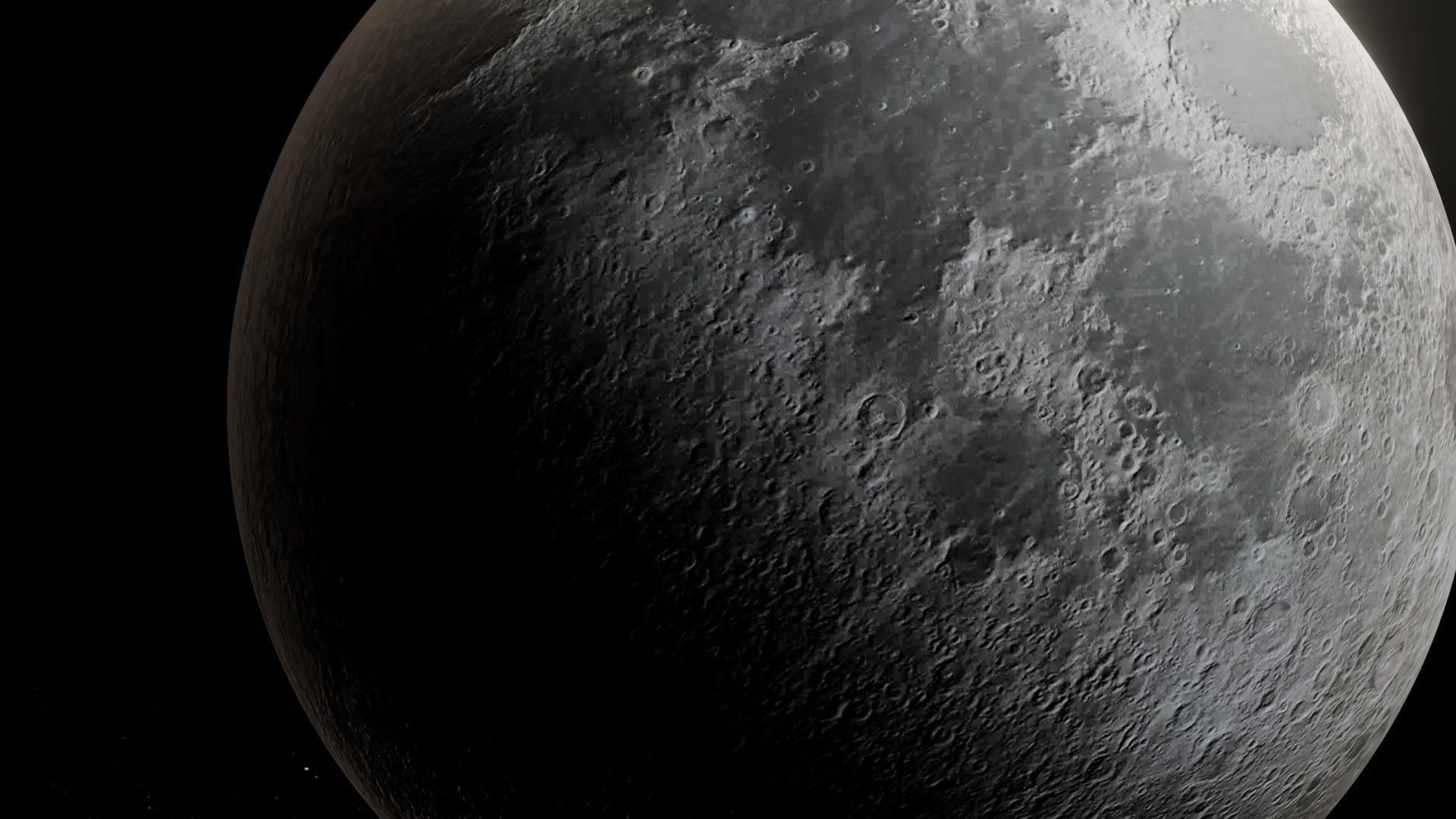 3D model Photorealistic Moon 8k Textures 3D Model VR / AR / low-poly ...