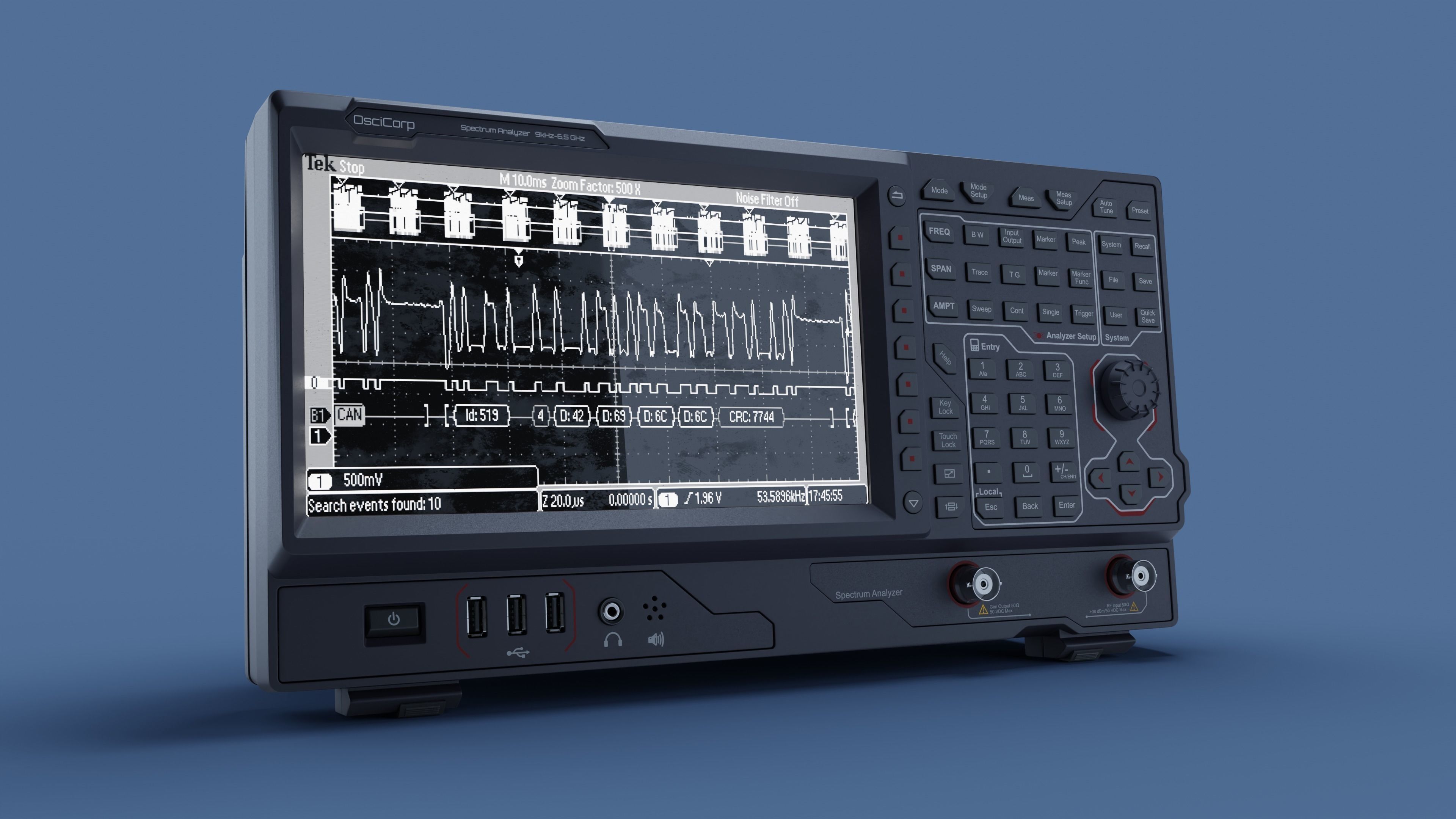 RSA Spectrum Analyzer 3D model | CGTrader