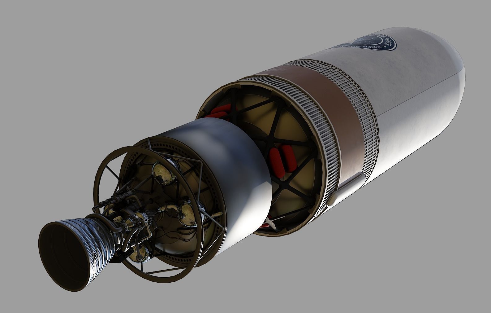 Delta IV Heavy Rocket 3D model | CGTrader