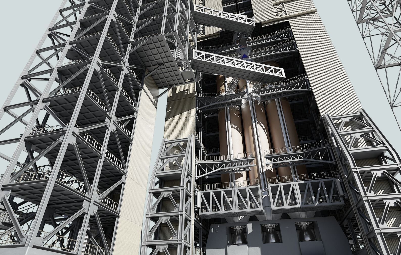 Delta IV Heavy Rocket 3D model | CGTrader