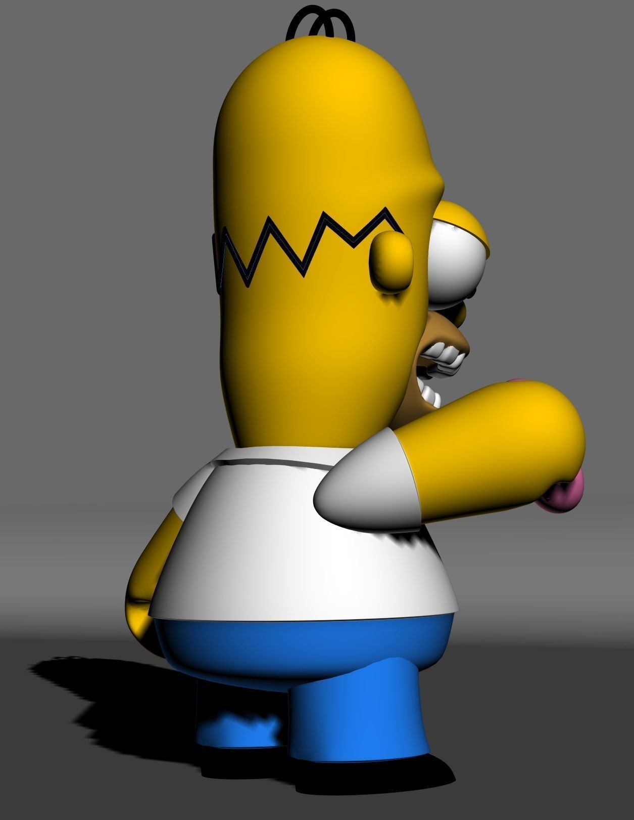 HOMERO SIMPSON CHIBI 3D model 3D printable | CGTrader