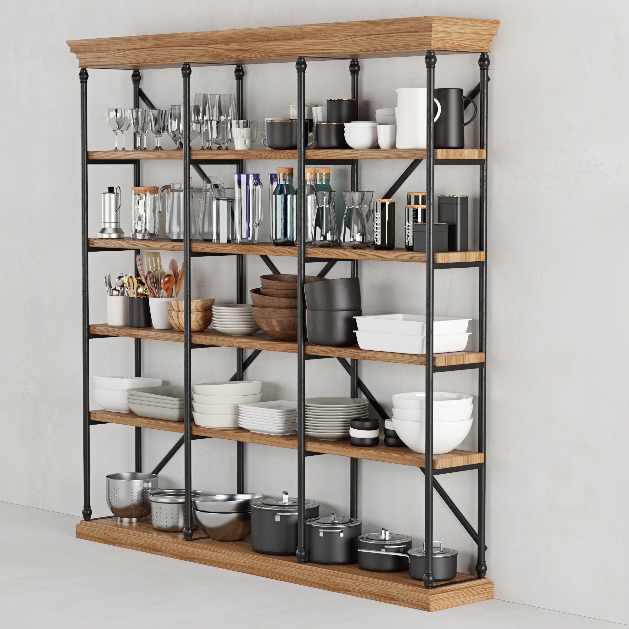 Kitchenware and Tableware 19 3D model | CGTrader