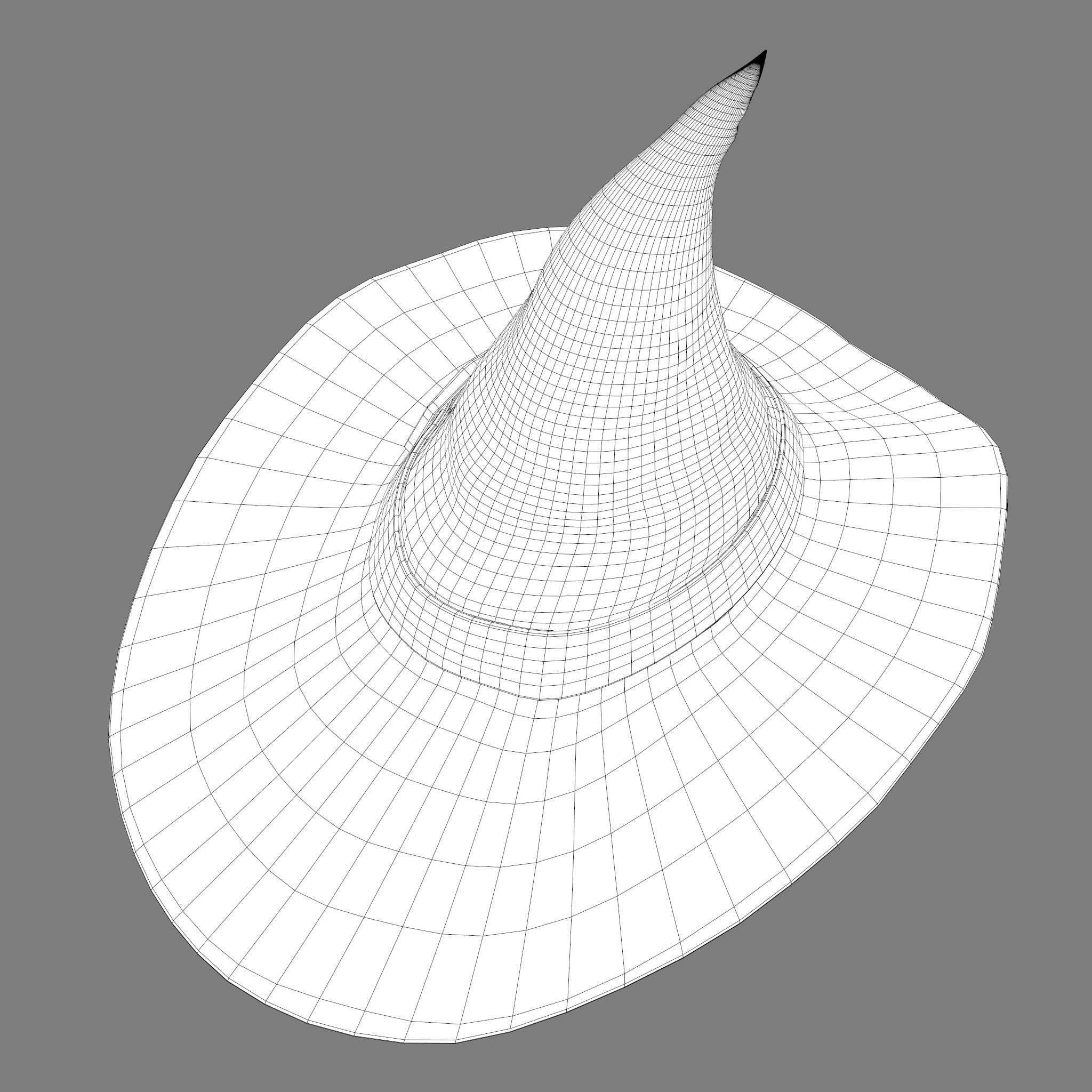 3D model Witch Hat VR / AR / low-poly | CGTrader