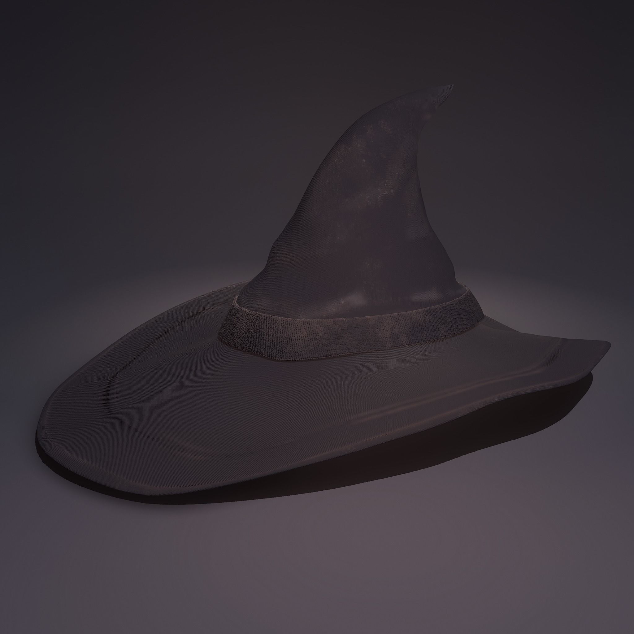 3D model Witch Hat VR / AR / low-poly | CGTrader