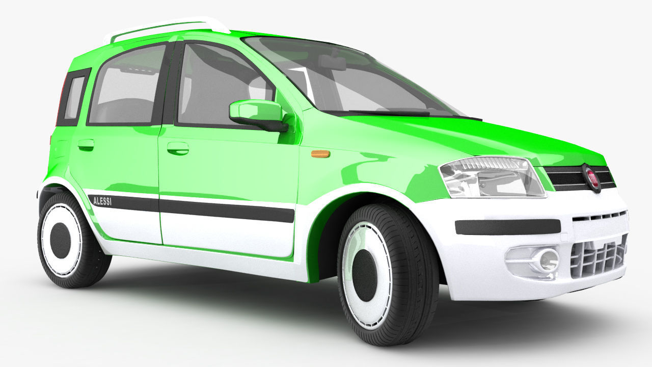 Fiat Panda Alessi 3 D 3D model | CGTrader