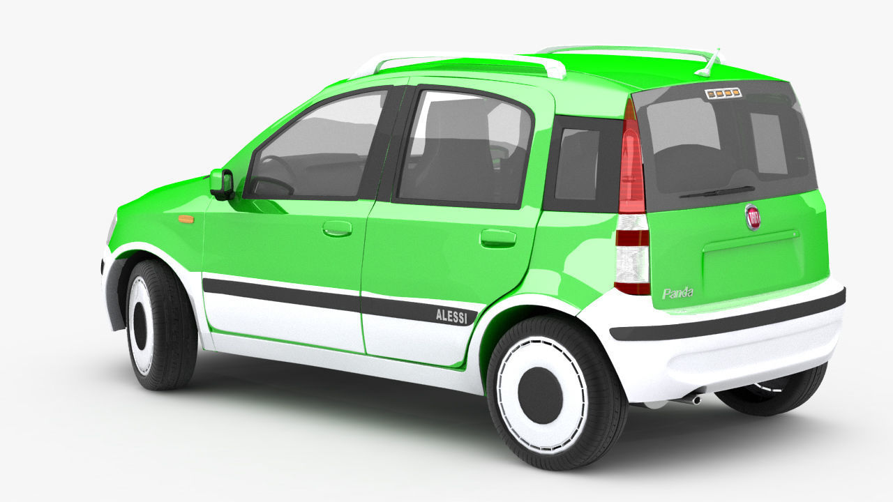 Fiat Panda Alessi 3 D 3D model | CGTrader