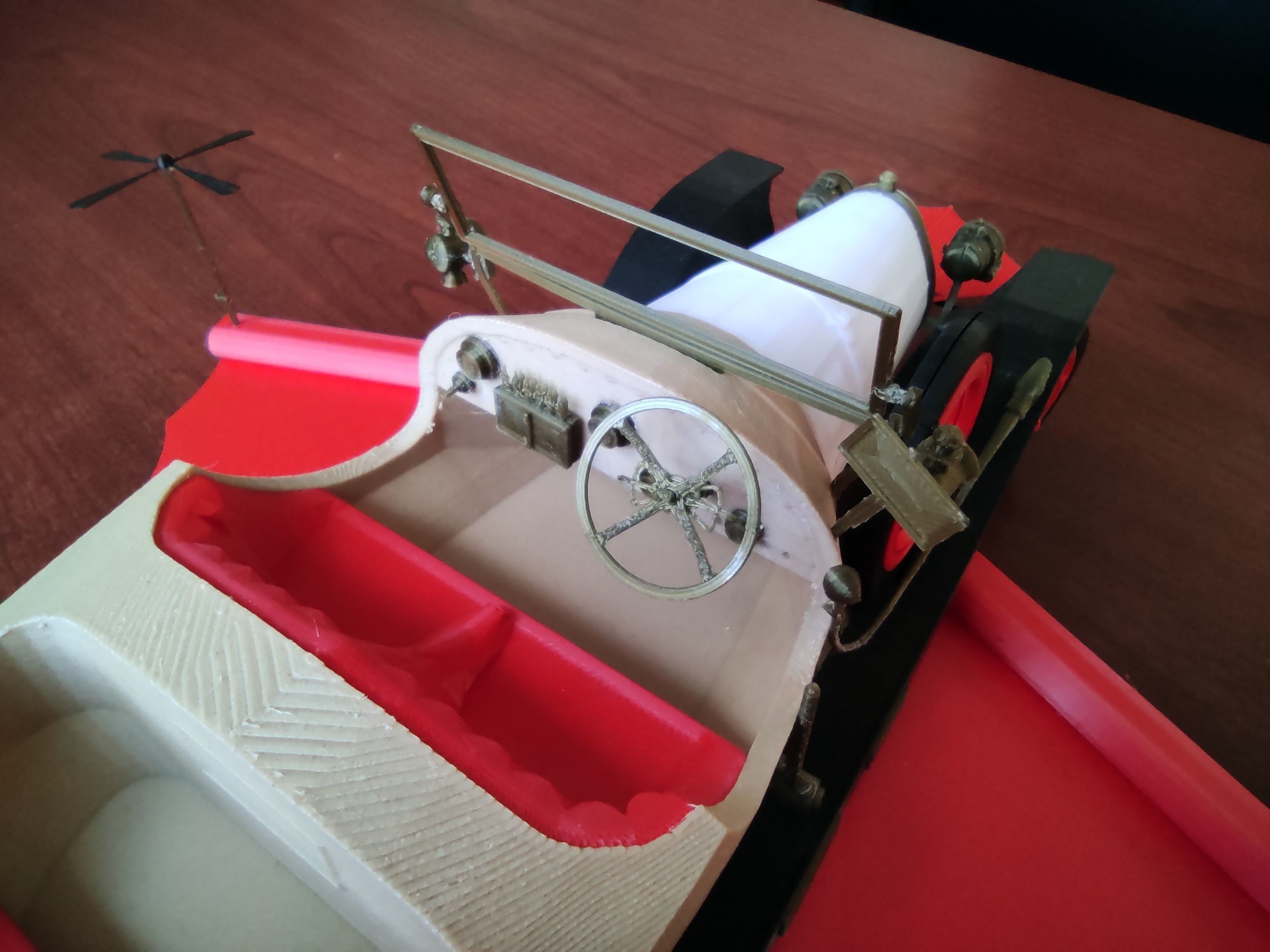 Chitty Chitty Bang Bang car PRINTABLE LOW POLY 3D model 3D printable ...