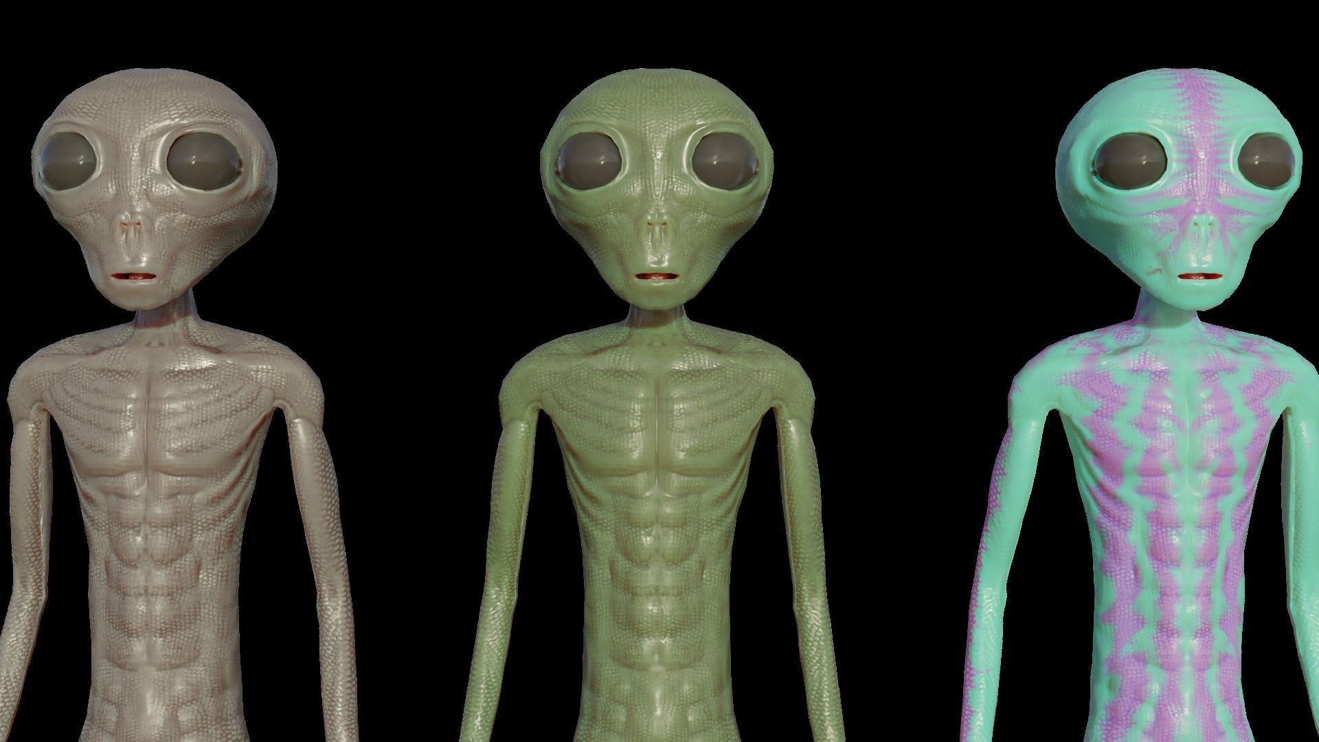 3D model Alien VR / AR / low-poly | CGTrader