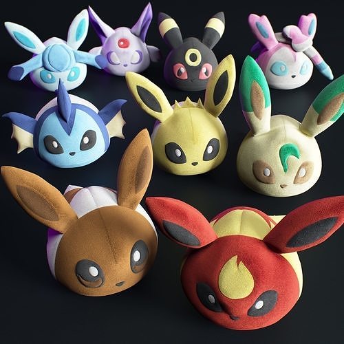 pokemon kids bundle 3D model | CGTrader