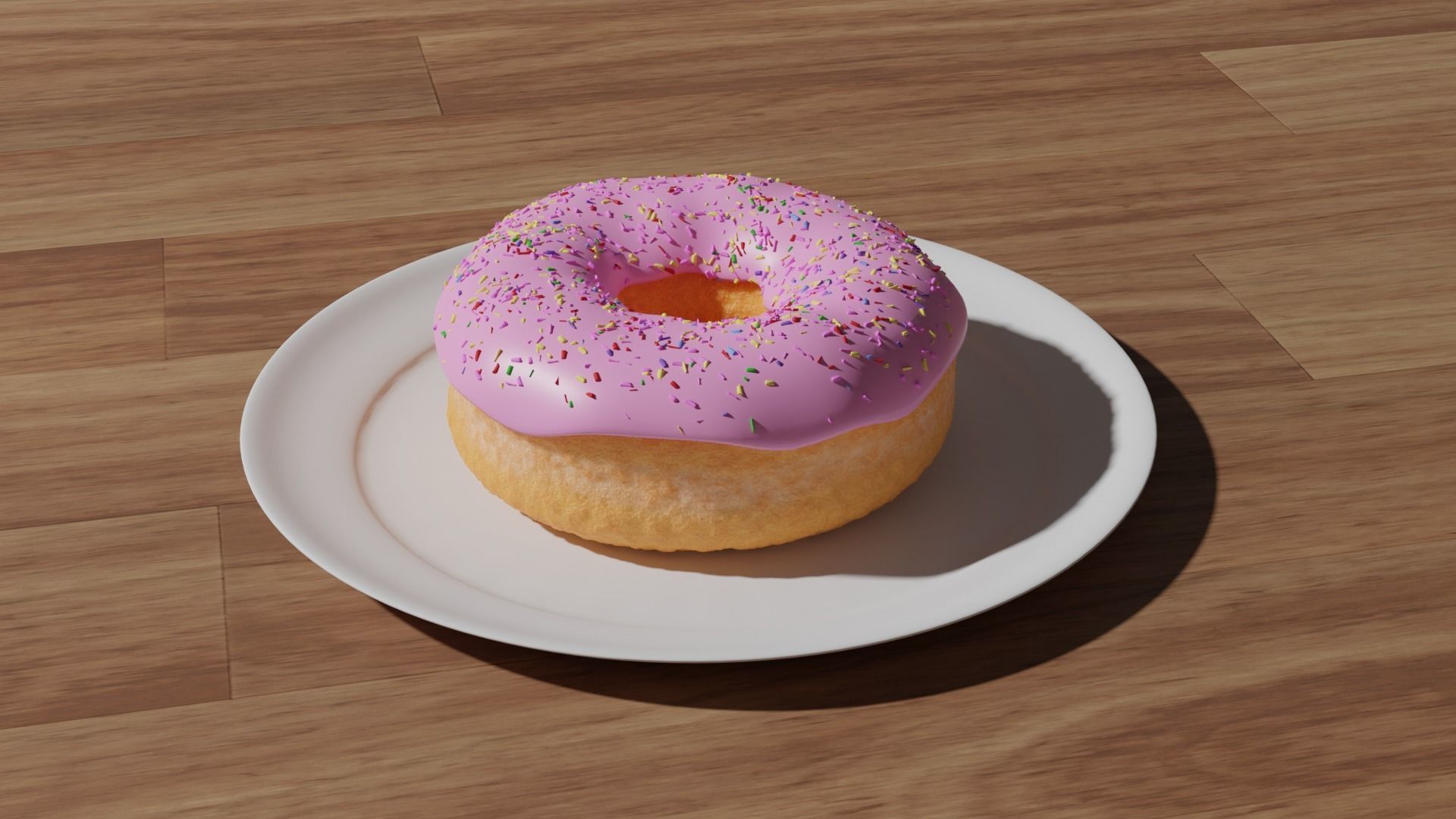 donut 3D model animated | CGTrader