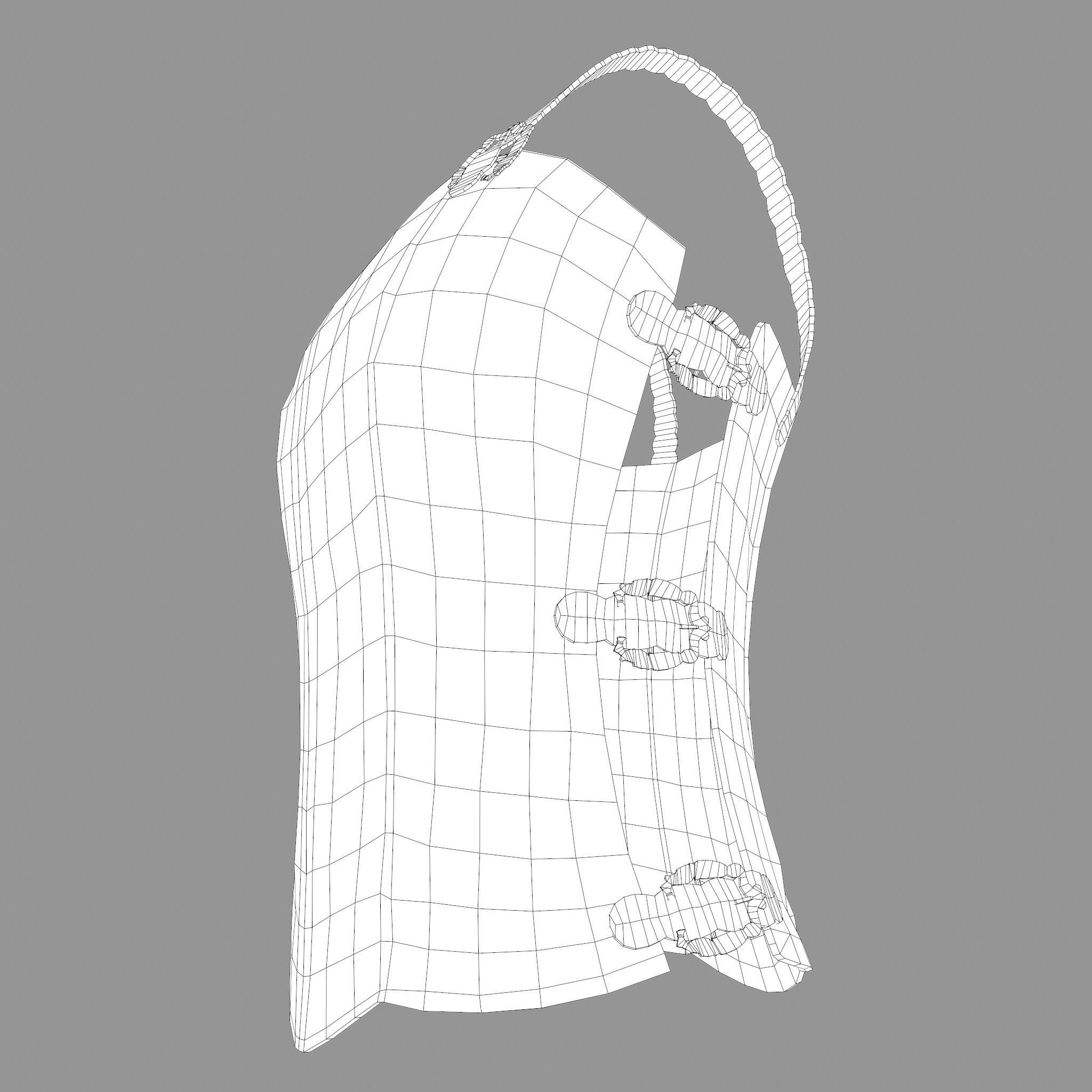 3D model Viking Female Chest Armor VR / AR / low-poly | CGTrader