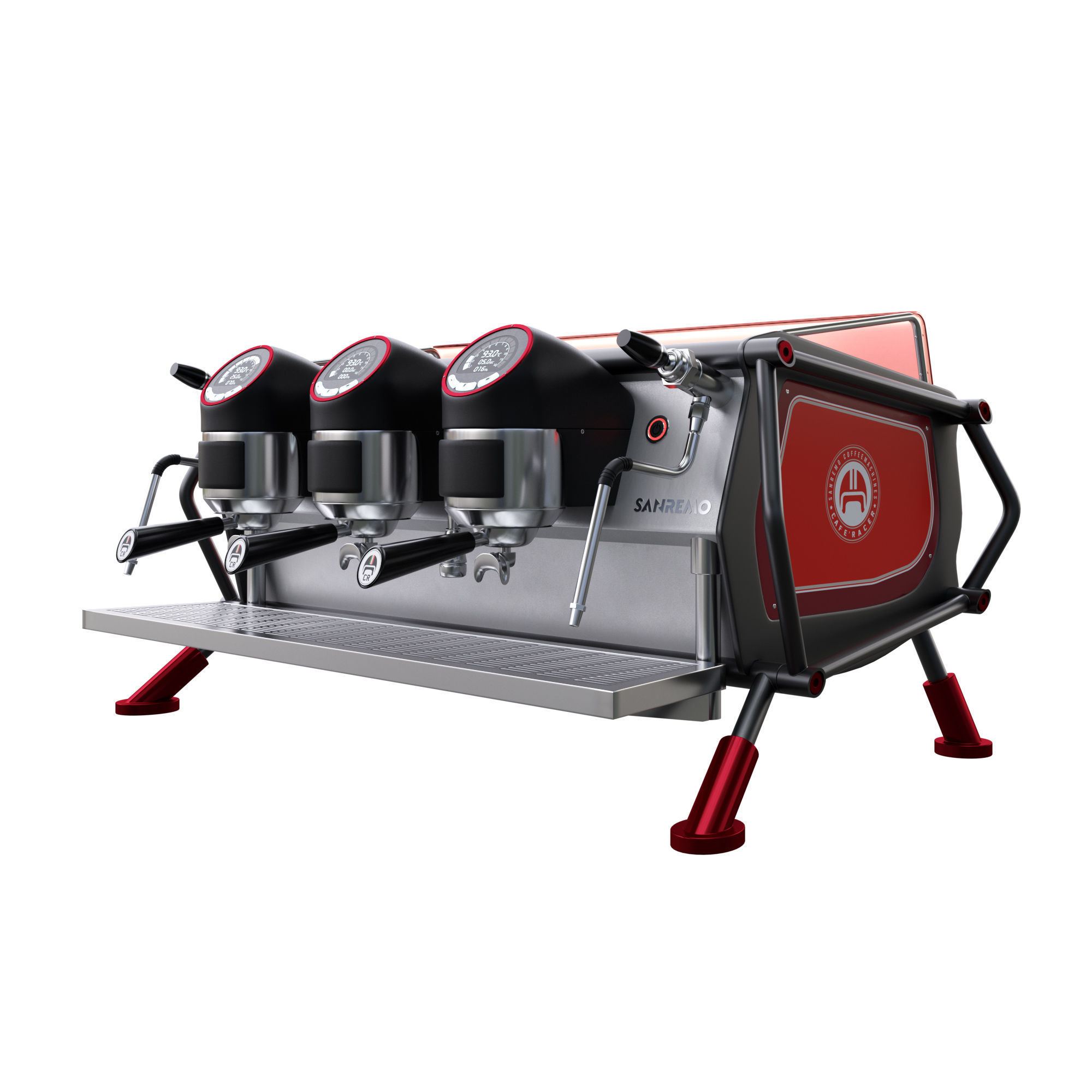 Sanremo Cafe Racer Coffee Machine 3D model | CGTrader