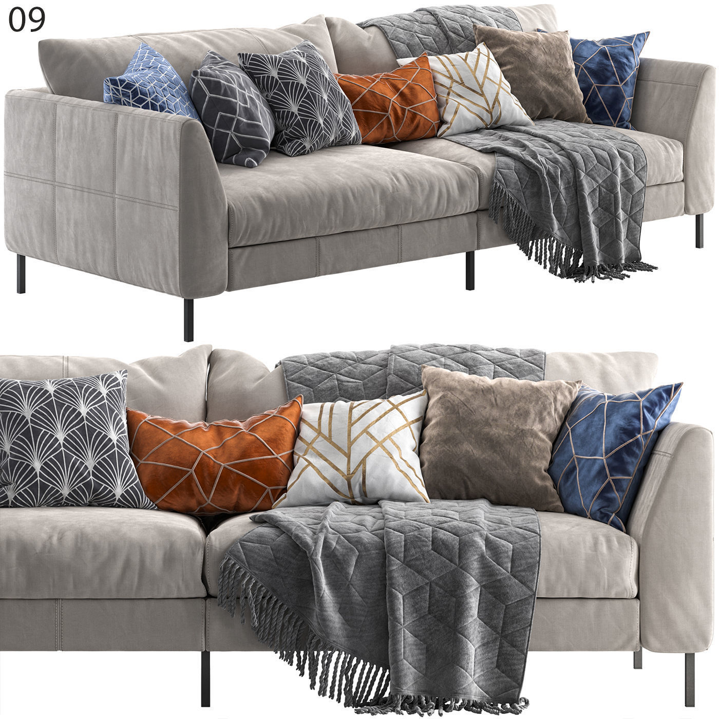 Scandinavian Sofas 3D Model Collection | CGTrader