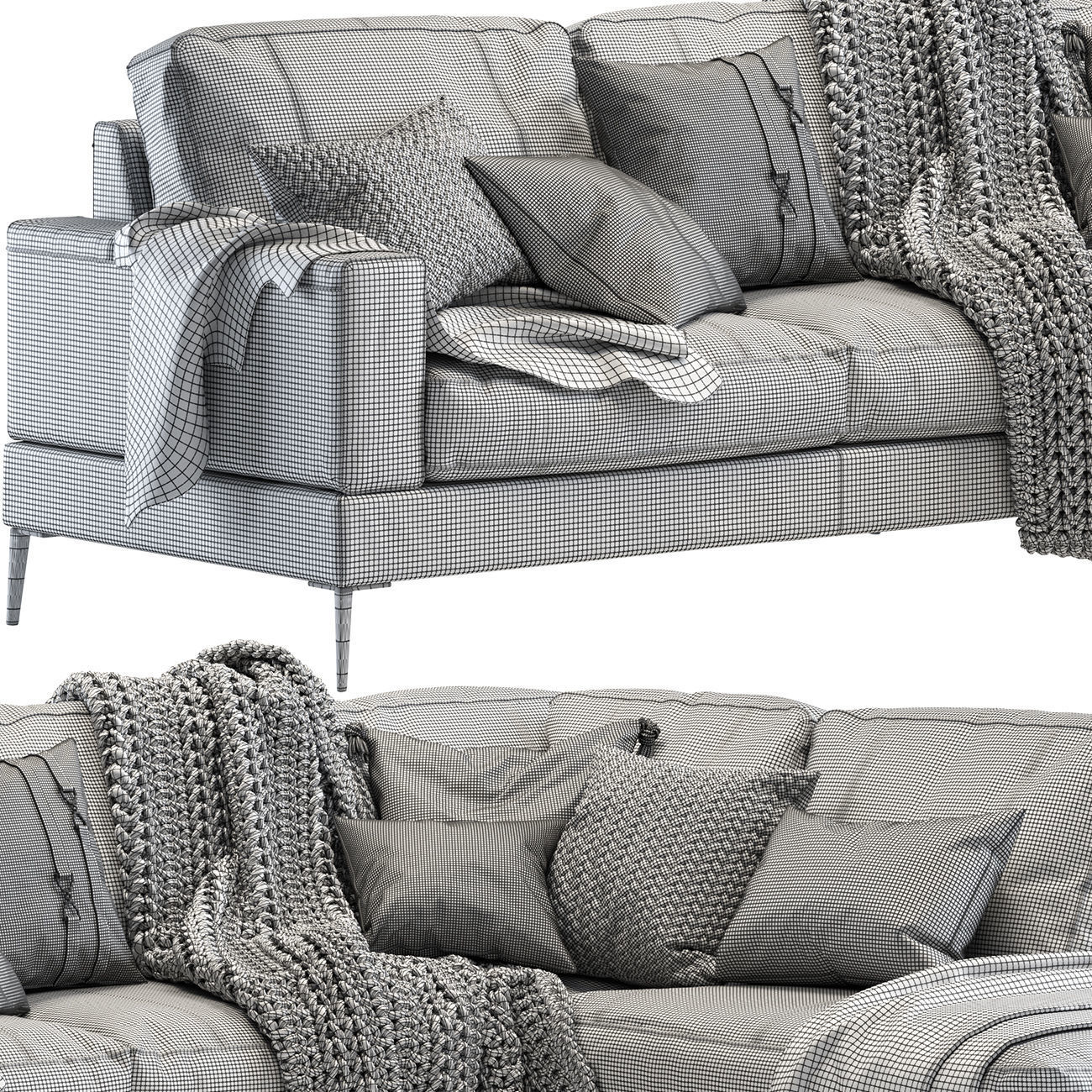 Scandinavian Sofas 3D Model Collection | CGTrader