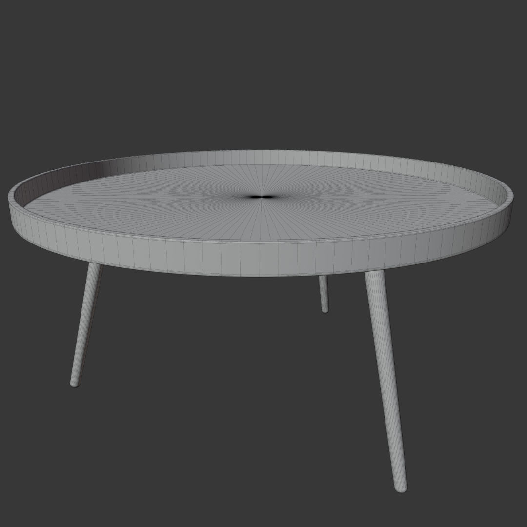 Small Coffee Table free 3D model | CGTrader