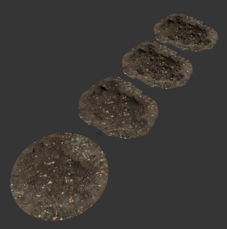 3D model Ultra realistic Dirt pit Scan VR / AR / low-poly | CGTrader