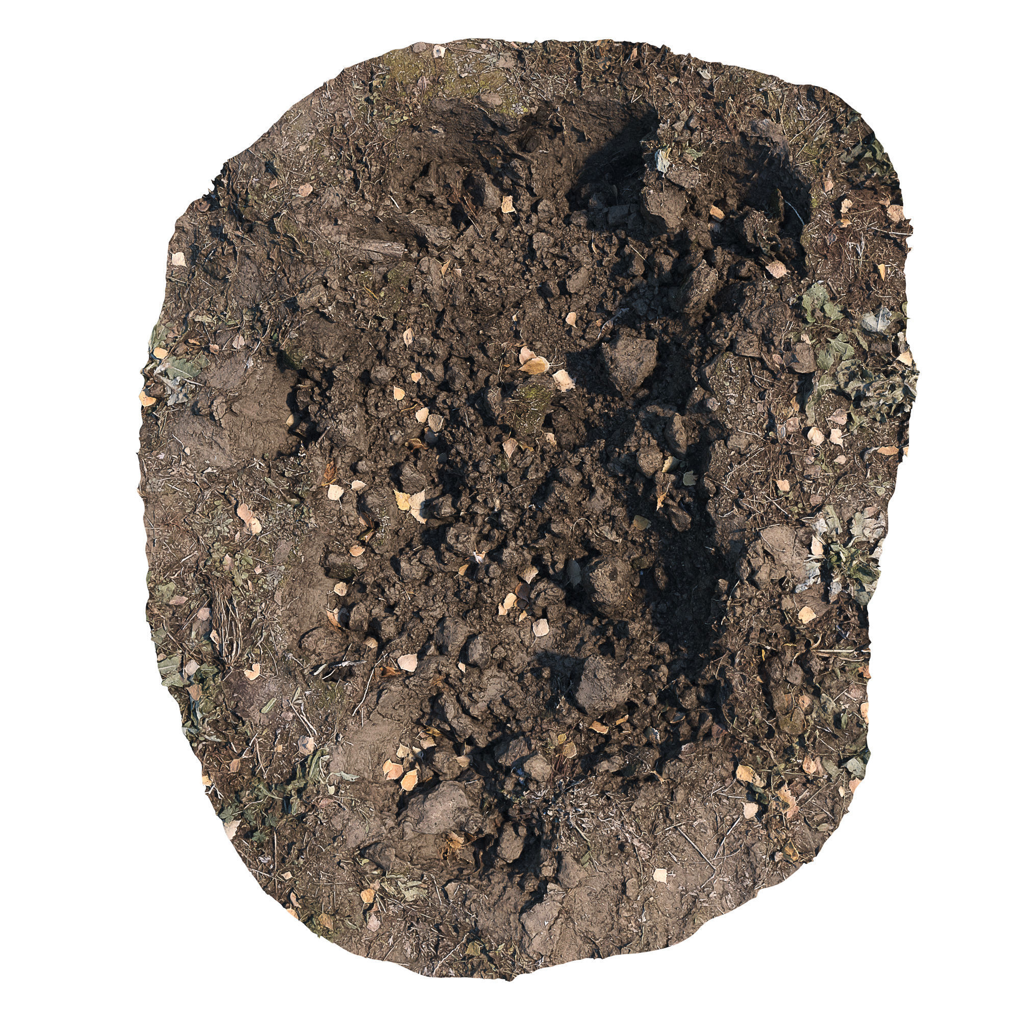 3D model Ultra realistic Dirt pit Scan VR / AR / low-poly | CGTrader
