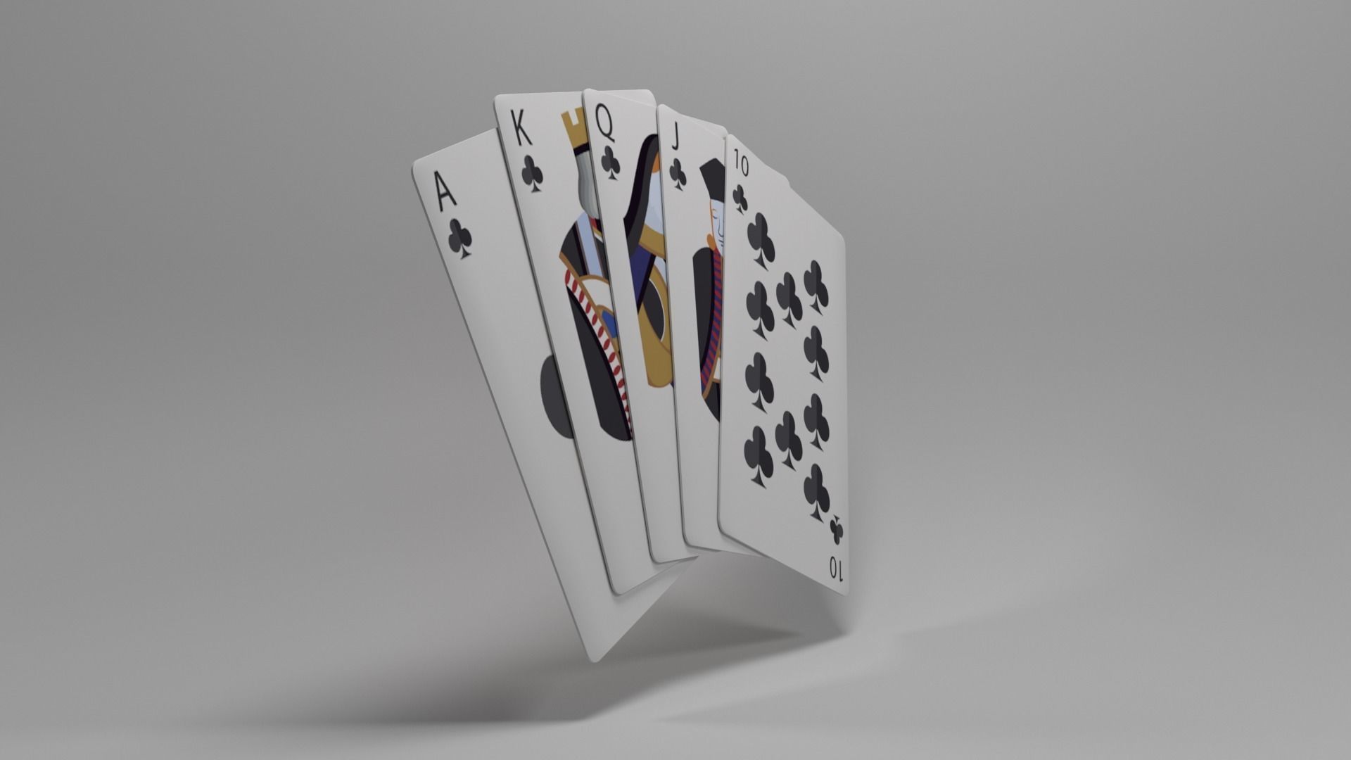 54 Playing Cards 3D model | CGTrader