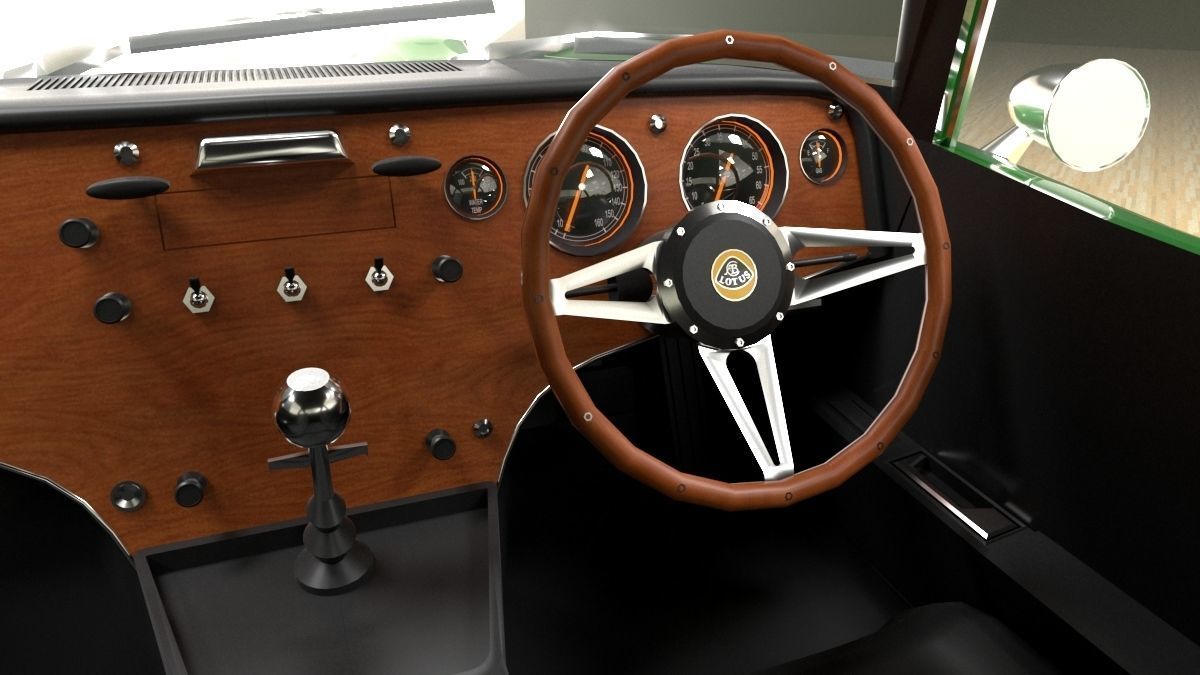 Lotus Elan 1964 Shapecraft 3D model | CGTrader