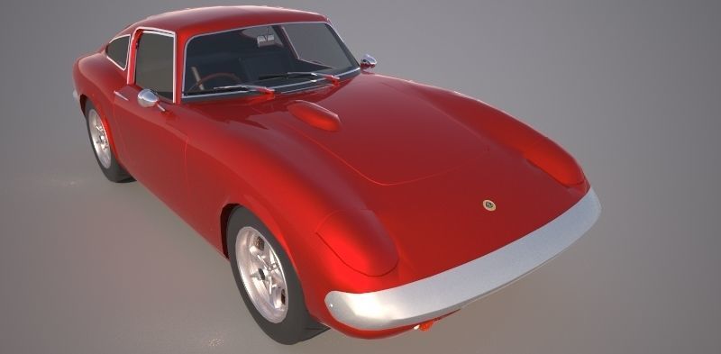 Lotus Elan 1964 Shapecraft 3D model | CGTrader