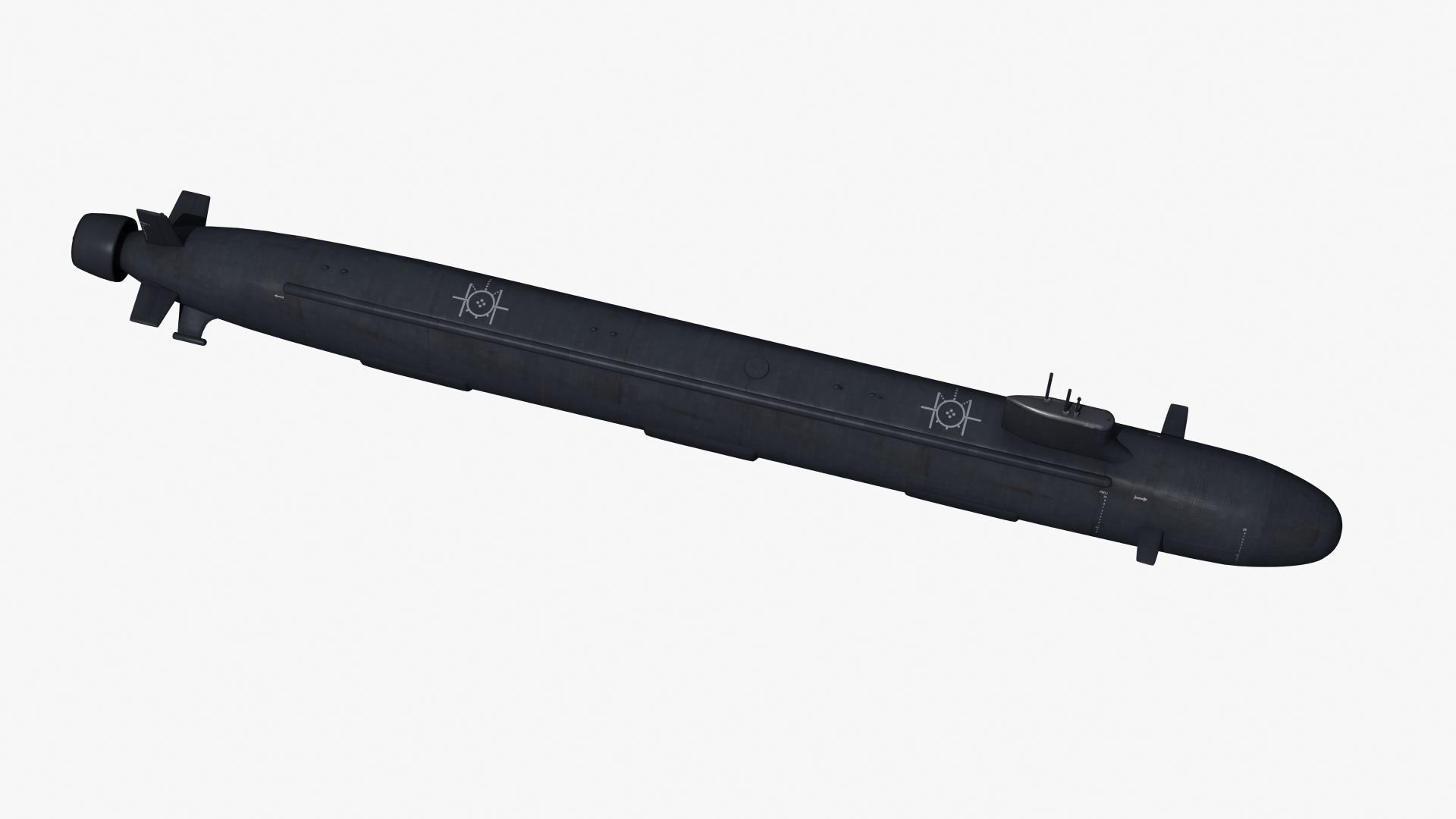 US Navy Submarine SSN 3D model | CGTrader