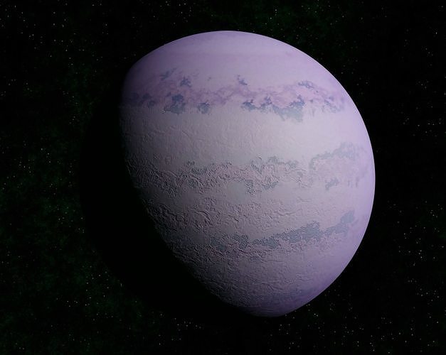 3D model Light pink gas giant VR / AR / low-poly | CGTrader